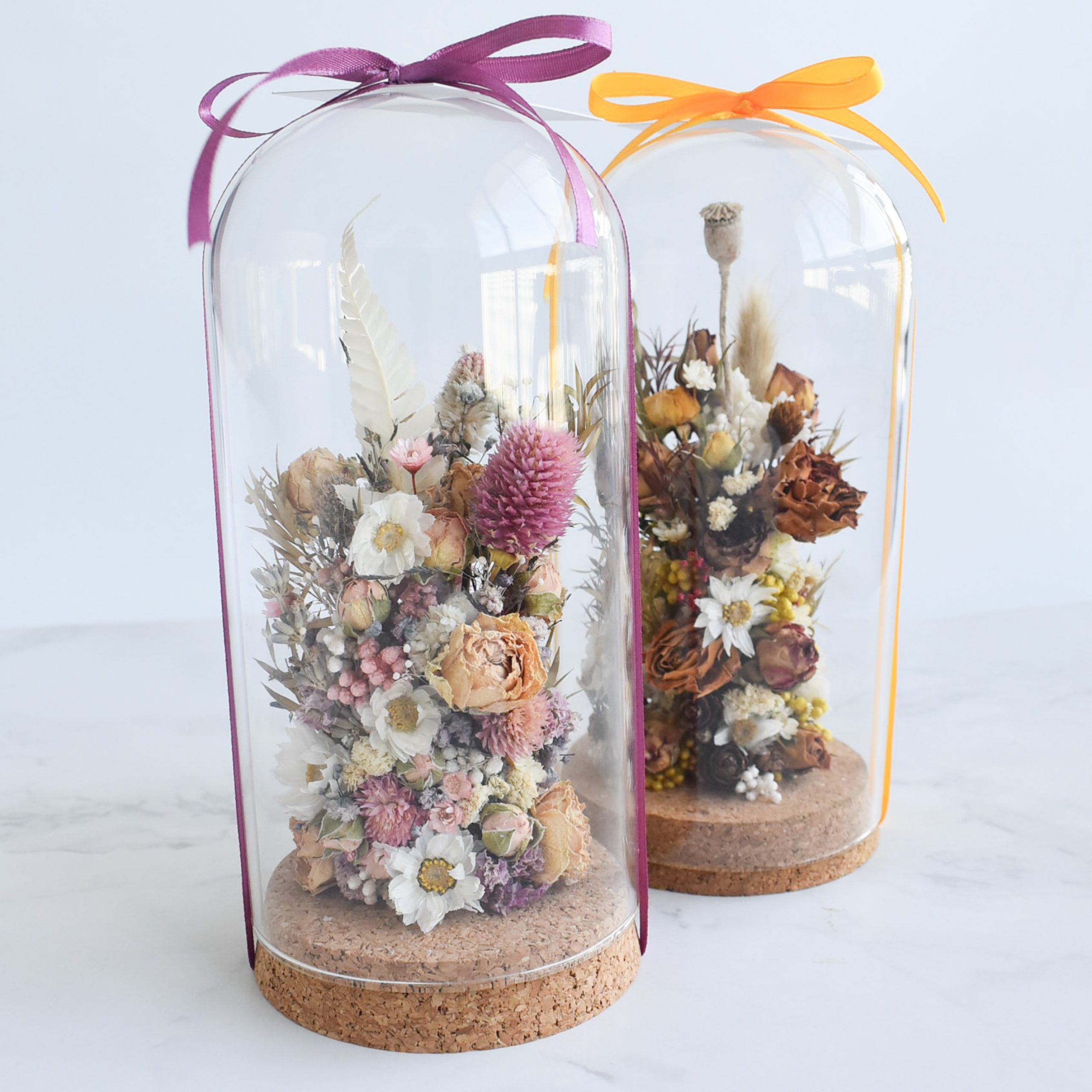 Dried Flowers Workshop Tall Glass Dome 80 pax Craftsforgreen Dried Flowers Workshop Tall Glass Dome 80 pax Craftsforgreen