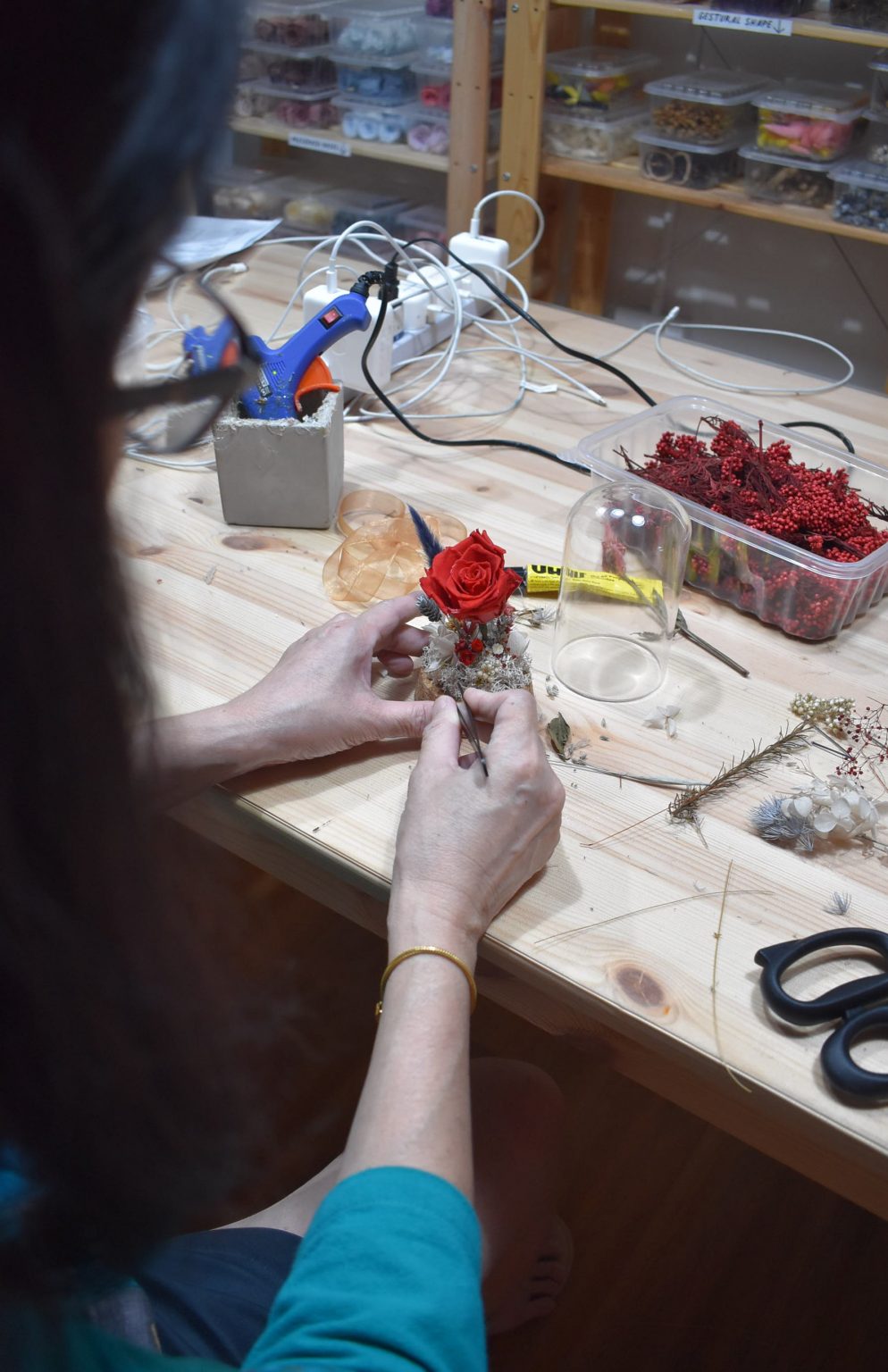 BUDGET option: Preserved Rose Small Dome DIY-kit Workshop (weekends ...
